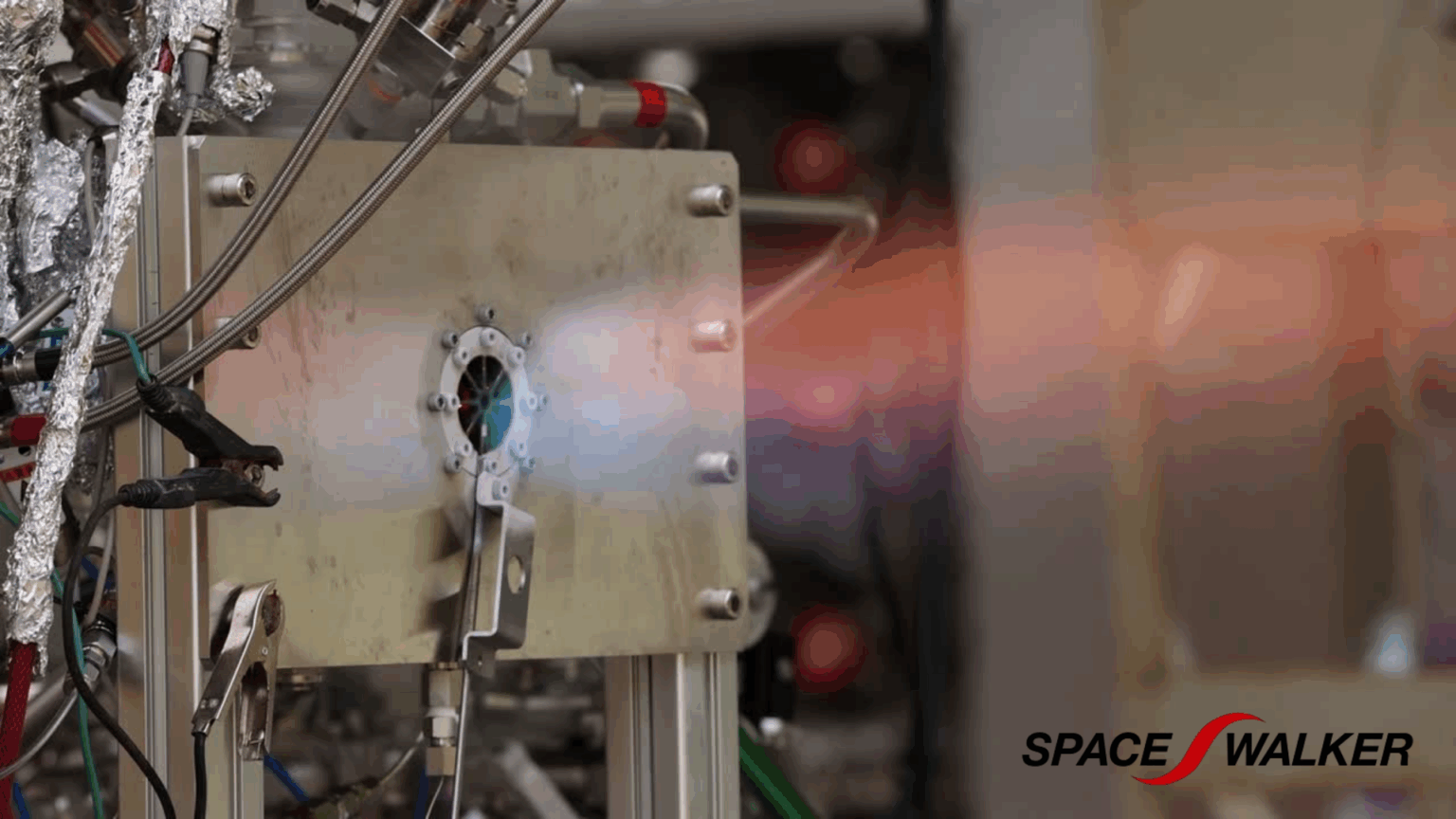 SPACE WALKER conducted a combustion test of the gas generator, a ...